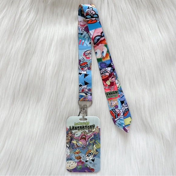 Accessories | Dexters Laboratory Lanyard With Id Card Holder | Poshmark